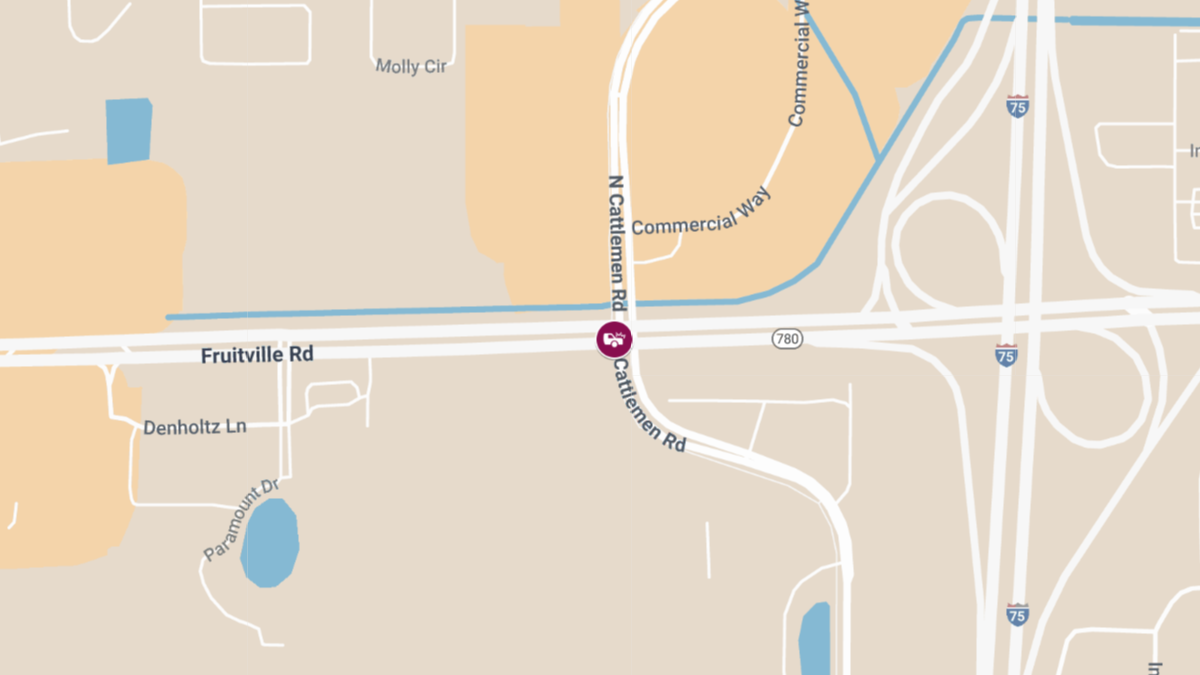 Sarasota, FL – Accident with Injuries at N Cattlemen Rd & Fruitville Rd