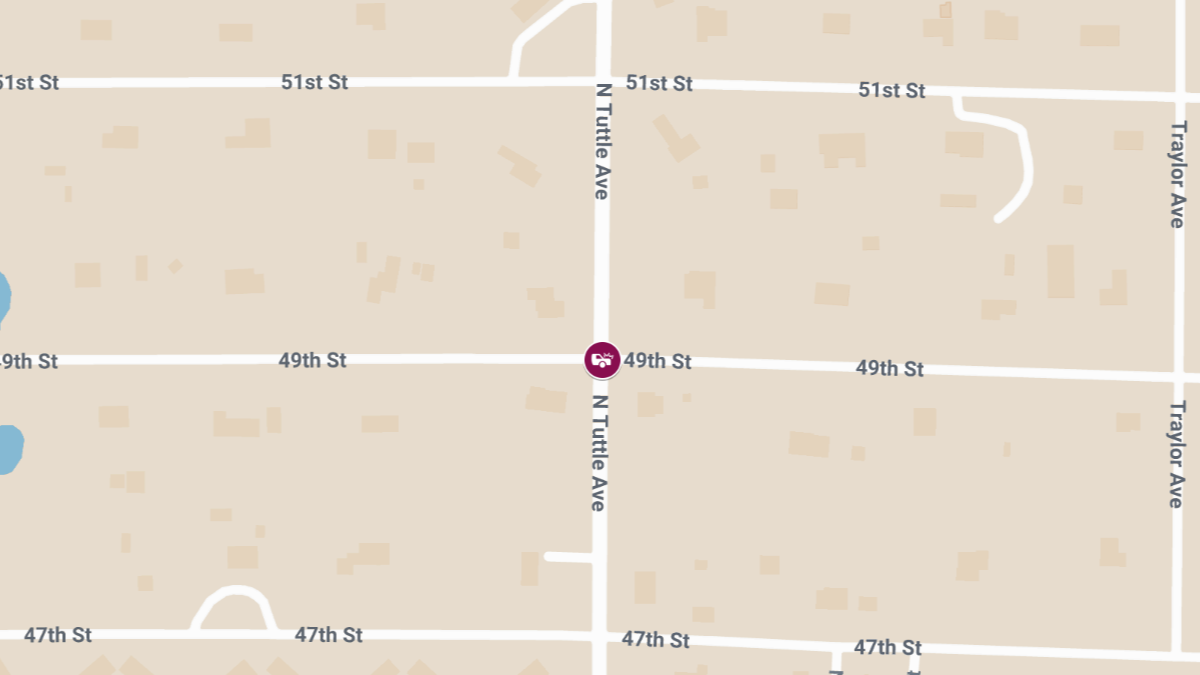 Sarasota, FL – Accident with Injuries at N Tuttle Ave & 49th St