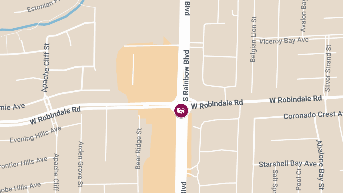 Las Vegas, NV – Accident with Injuries at W Robindale Rd & S Rainbow Blvd