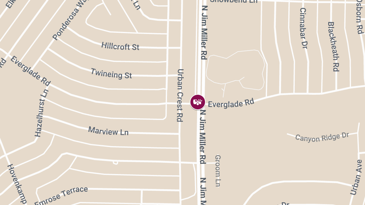 Dallas, TX – Auto Collision with Injuries at N Jim Miller Rd & Everglade Rd