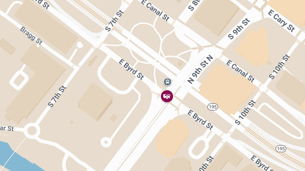 Richmond, VA – Car Accident Reported With Injuries at 9th St & E Byrd St