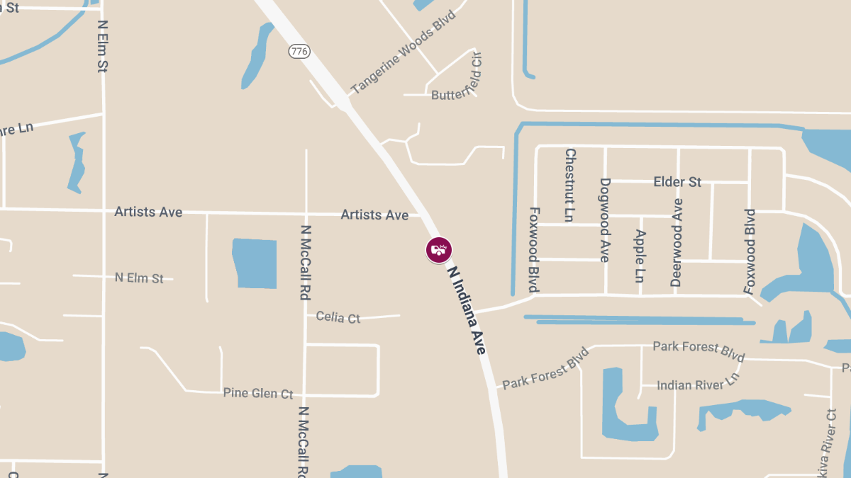 Englewood, FL – Car Accident with Injuries on N Indiana Ave