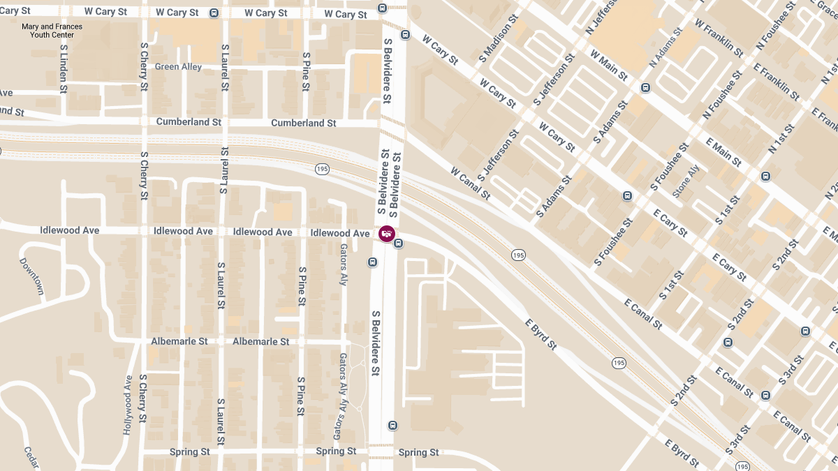 Richmond, VA – Crash With Injuries Reported at S Belvidere St & W Byrd St