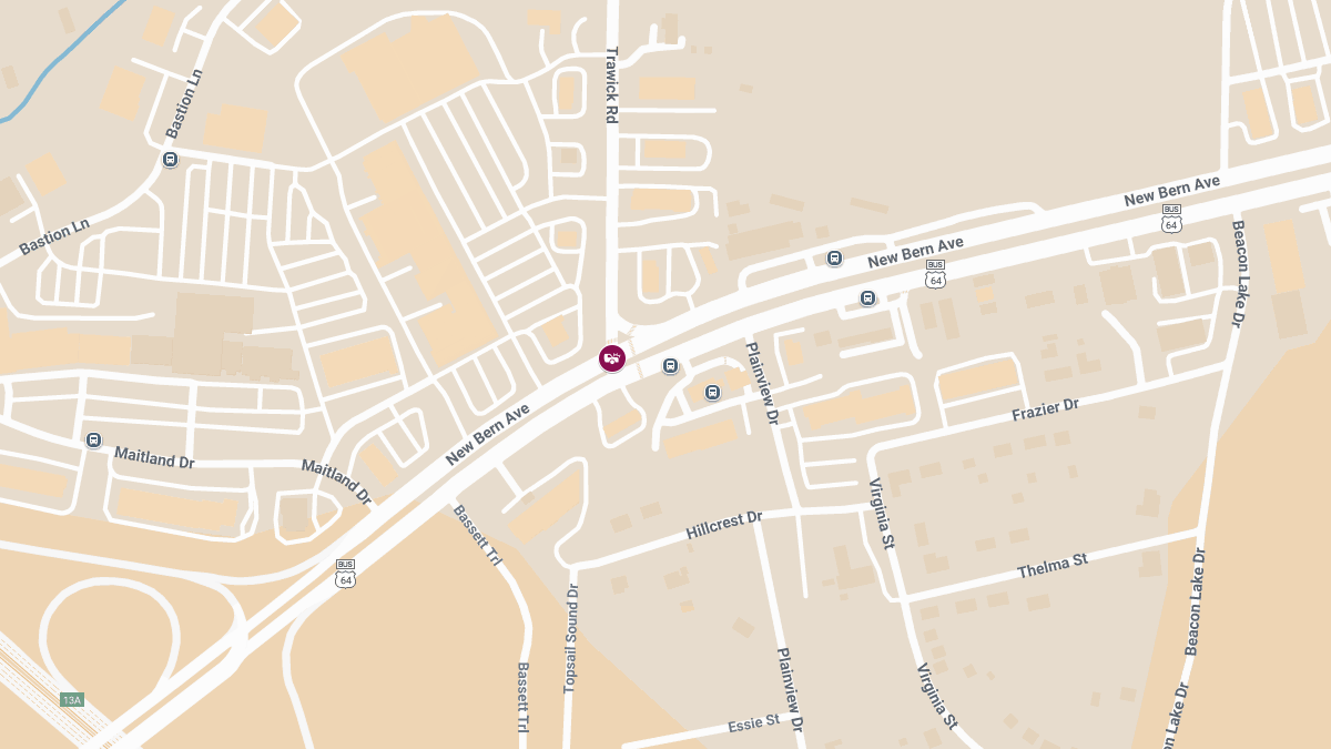 Raleigh, NC – Crash With Injuries Reported at Trawick Rd & New Bern Ave