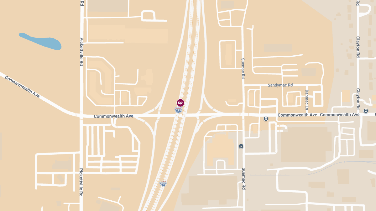 Jacksonville, FL – Crash With Injuries and Full Lane Blockage on I-295 ...