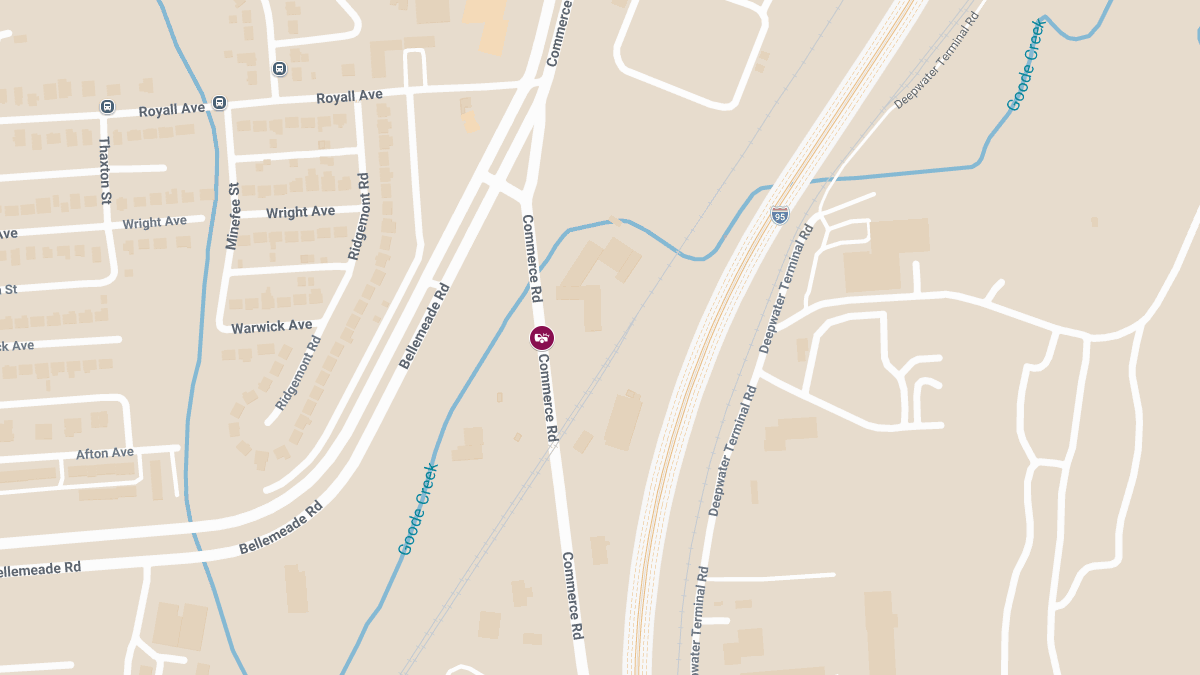 Richmond, VA – Crash With Injury Reported on Commerce Rd