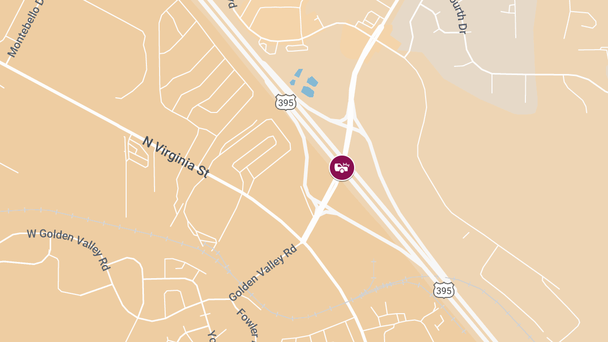 Reno, NV – Crash on US-395 South at Golden Valley Rd Causes Injuries