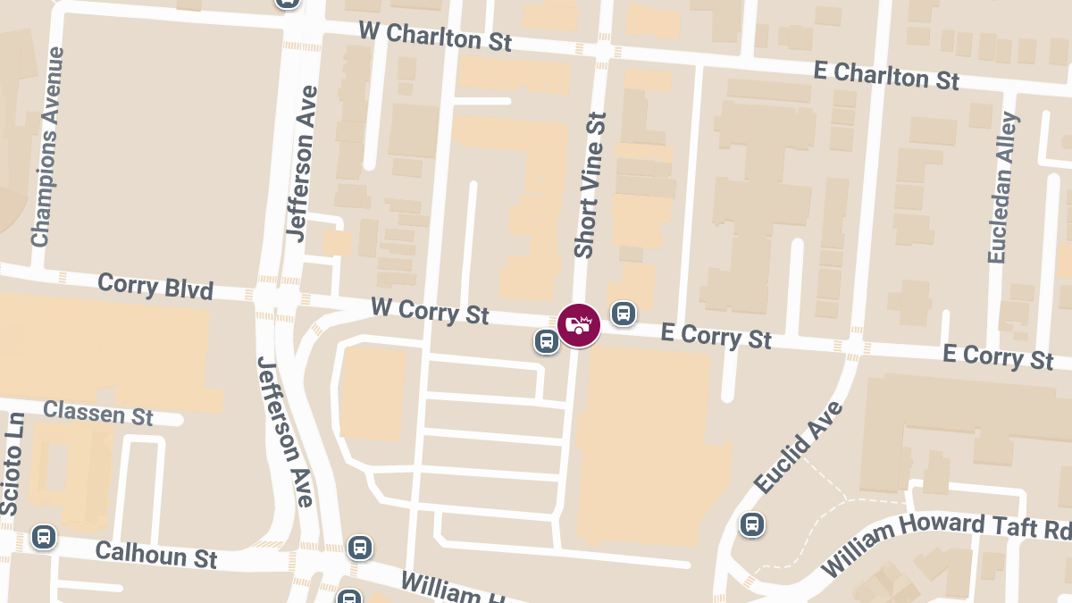 Cincinnati, OH – Crash with Injuries at Short Vine St & W Corry St