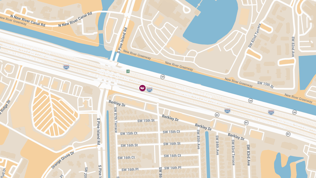 Davie, FL – Fatal Crash Reported on I-595 EB Near MM 8