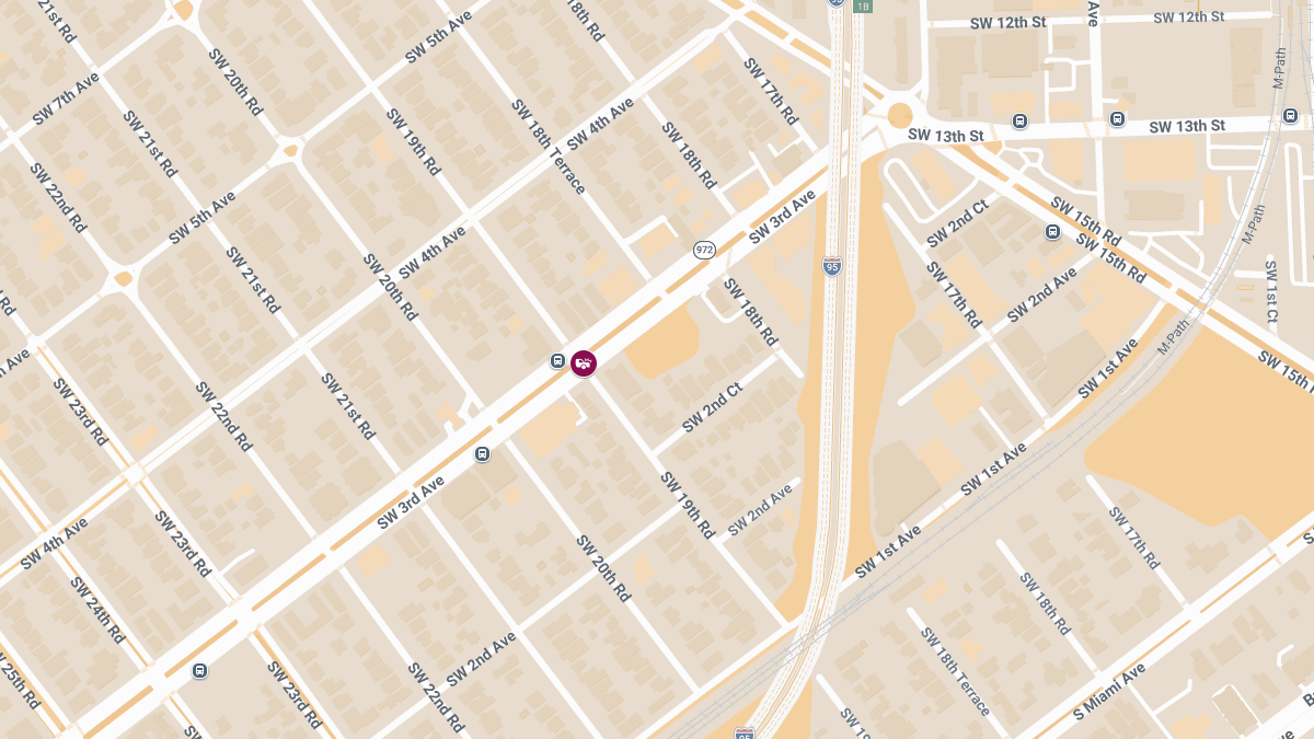 Miami, FL – Injuries Reported in Morning Crash at SW 3rd Ave & SW 19th Rd