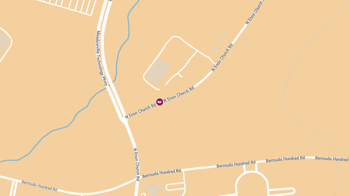 Chester, VA – Injuries Reported in Morning Crash on N Enon Church Rd