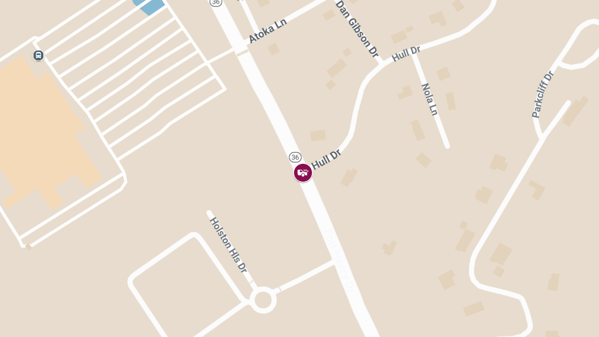 Kingsport, TN – Injuries in Crash at Fort Henry Dr & Hull Dr