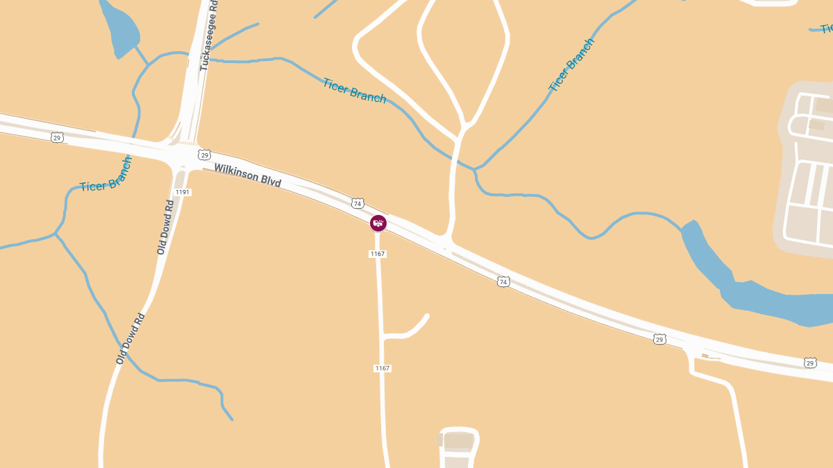 Charlotte, NC – Injury Accident Reported at Wilkinson Blvd & Sears Rd