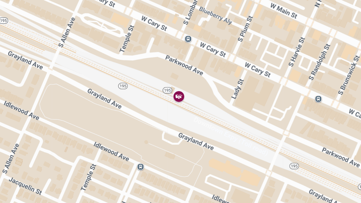 Richmond, VA – Injury Accident Reported on Downtown Expressway