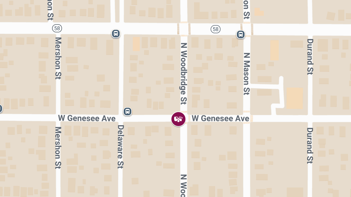 Saginaw, MI – Injury Accident at W Genesee Ave and N Woodbridge St