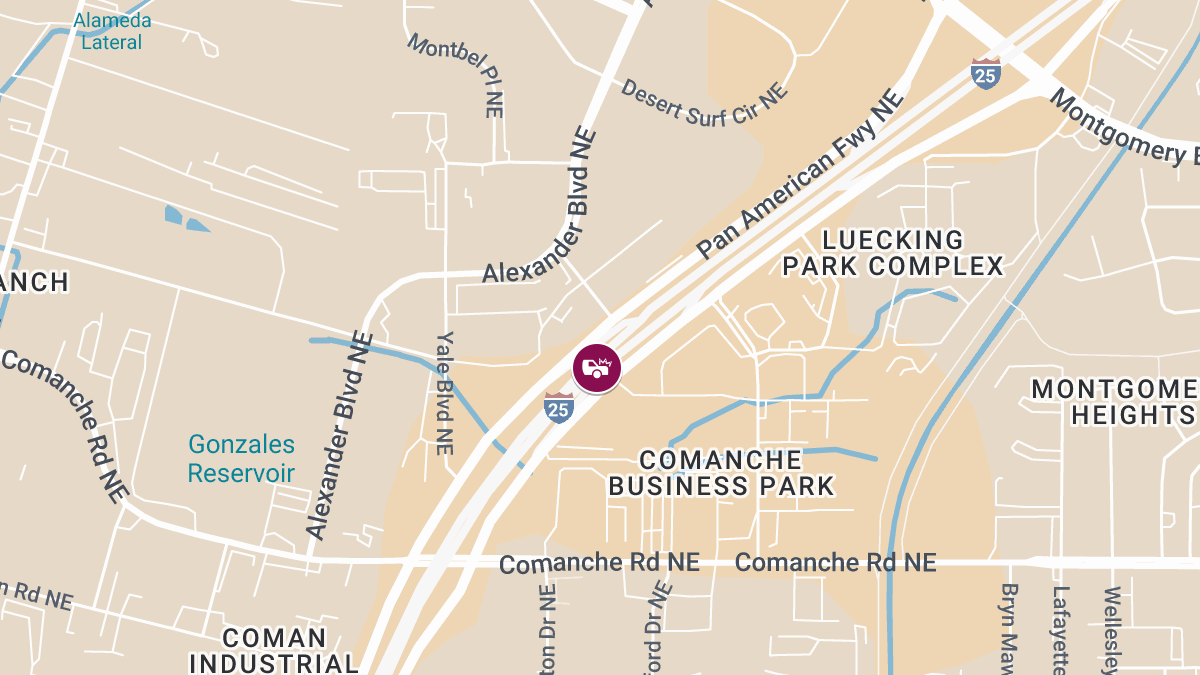 Albuquerque, NM – Injury Accident on I-25 NB Near Montaño Rd