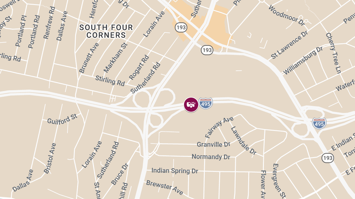 Silver Spring, MD – Injury Accident on I-495 Outer Loop Near Exit 29