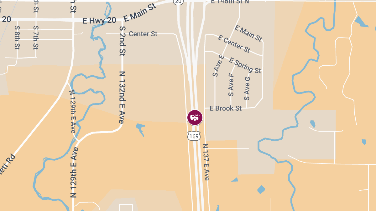 Tulsa, OK – Injury Accident on NB Highway 169 Expy Near 6700 Block