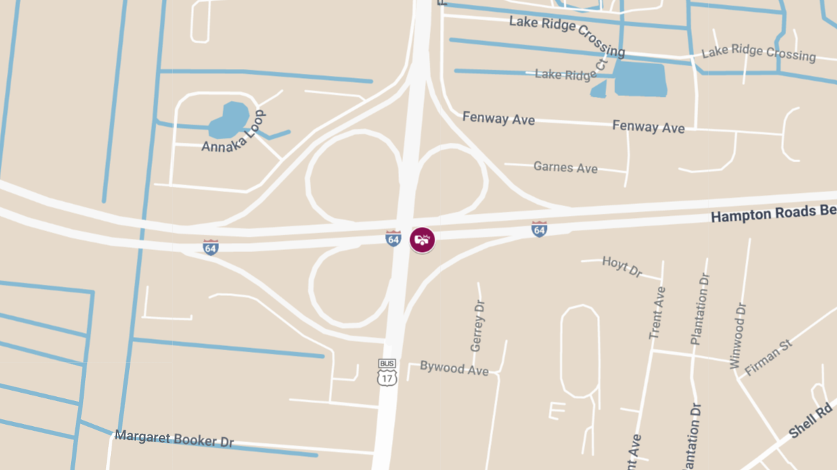 Chesapeake, VA – Injury Accident with Entrapment on I-64 East at Exit ...