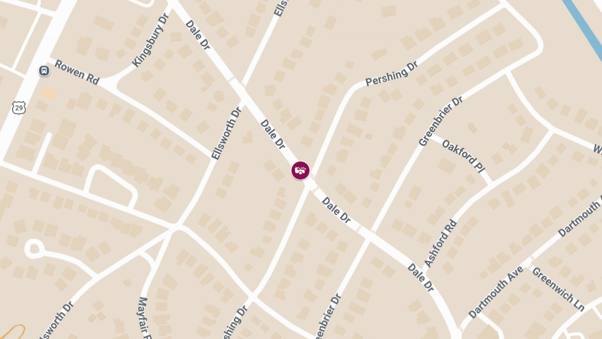 Silver Spring, MD – Injury Collision Reported on Dale Dr