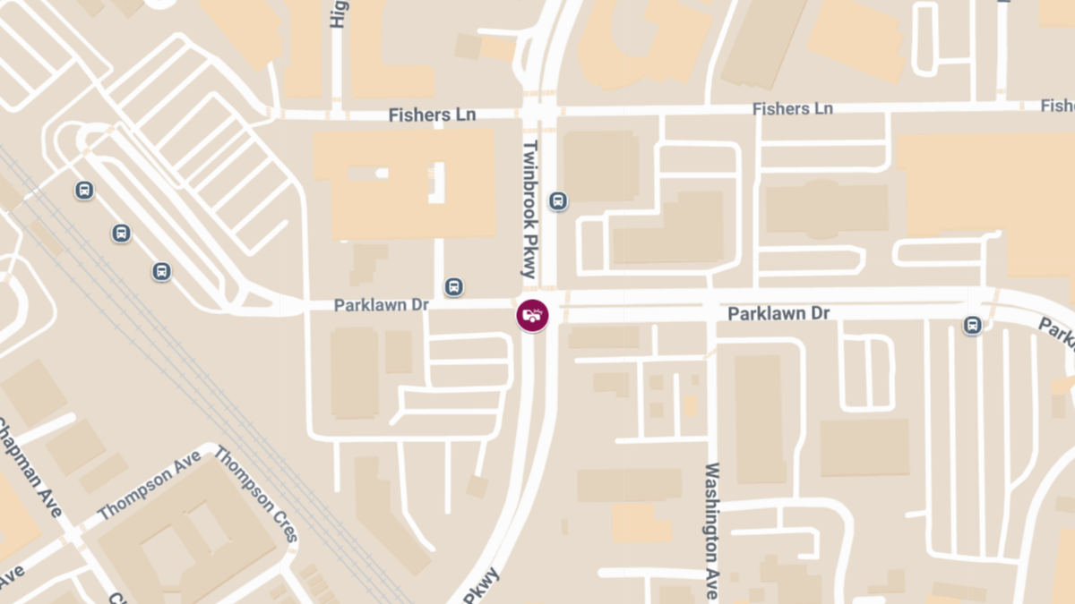 Rockville, MD – Injury Crash Reported at Parklawn Dr & Leebrook Pkwy
