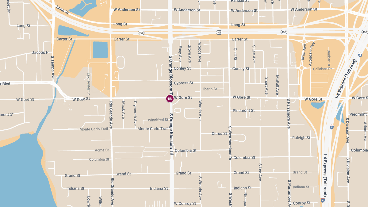Orlando, FL – Injury Crash Reported at S Orange Blossom Trail and W Gore St