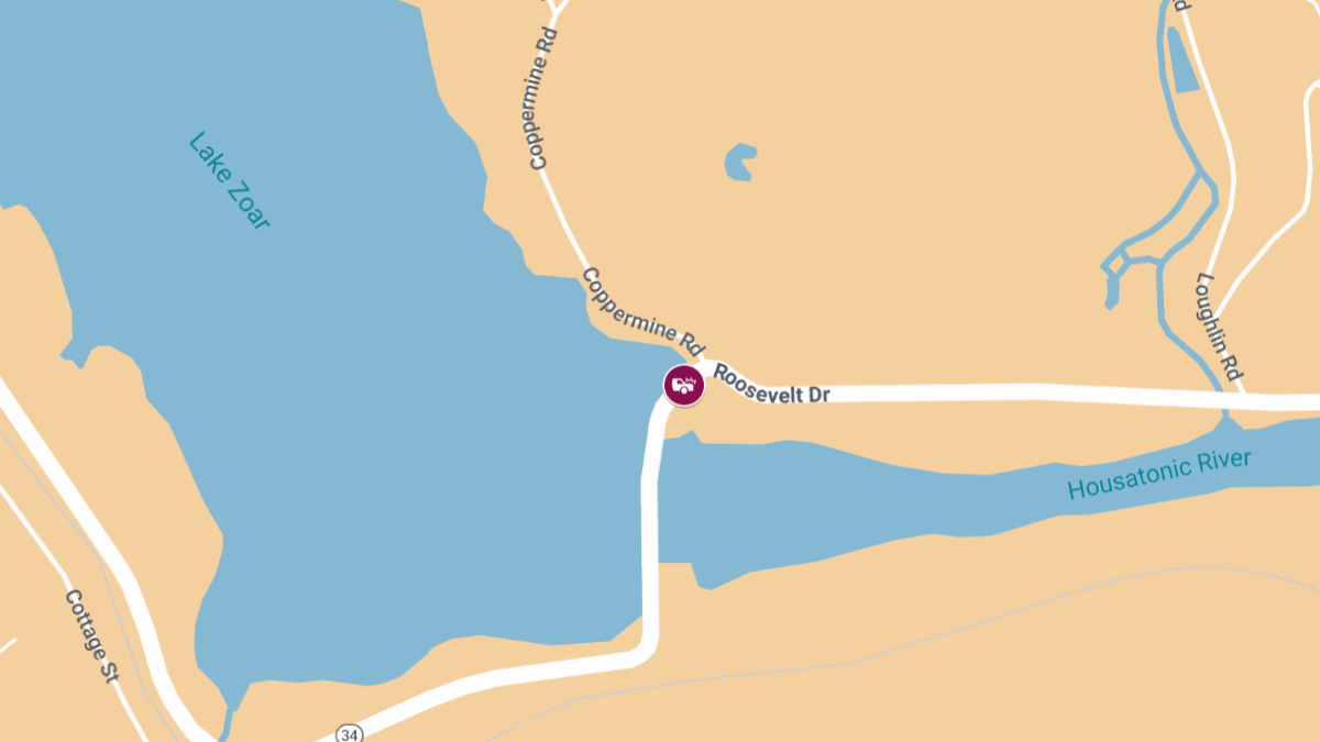 Oxford, CT – Injury Reported in Crash at Coppermine Rd and Roosevelt Dr