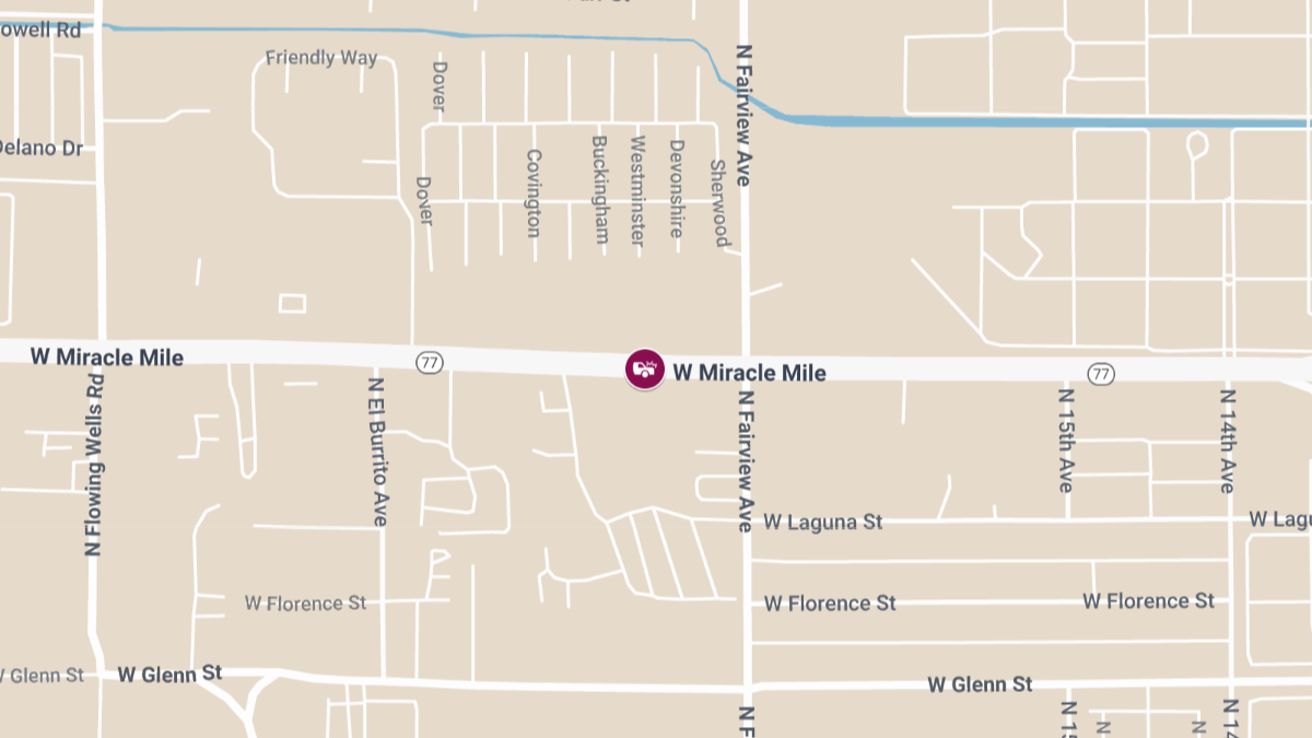 Tucson, AZ – Injury Reported in Traffic Incident Near Miracle Mile Overpass