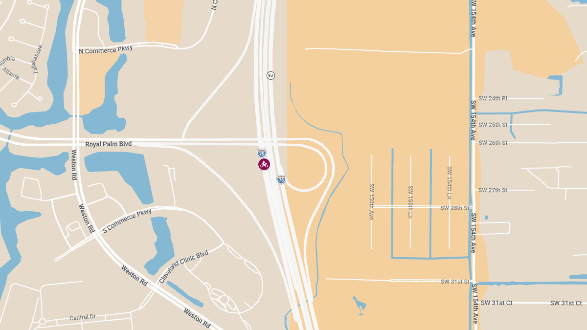 Weston, FL – Motorcyclist Killed in Multi-Vehicle Crash on I-75 SB at ...