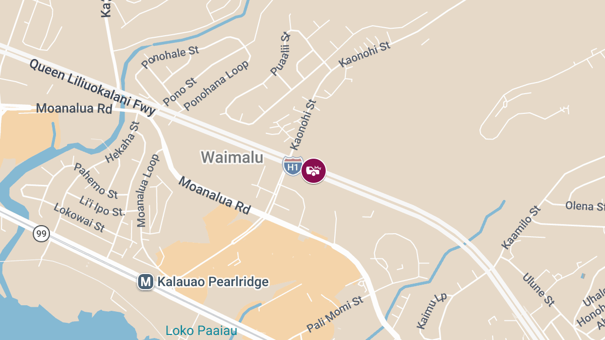 Honolulu, HI – Multi-Vehicle Crash on H-1 Fwy Near Kaamilo Overpass ...