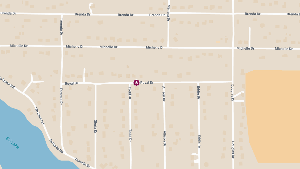 Lake View, AL – One Dead Following House Fire on Royal Dr