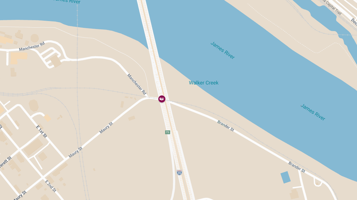 Richmond, VA – One Injured in Crash Involving State Vehicle on I-95 SB ...