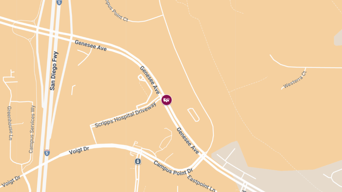 La Jolla, CA – Rear-End Crash Near Genesee Ave Sends One to Hospital