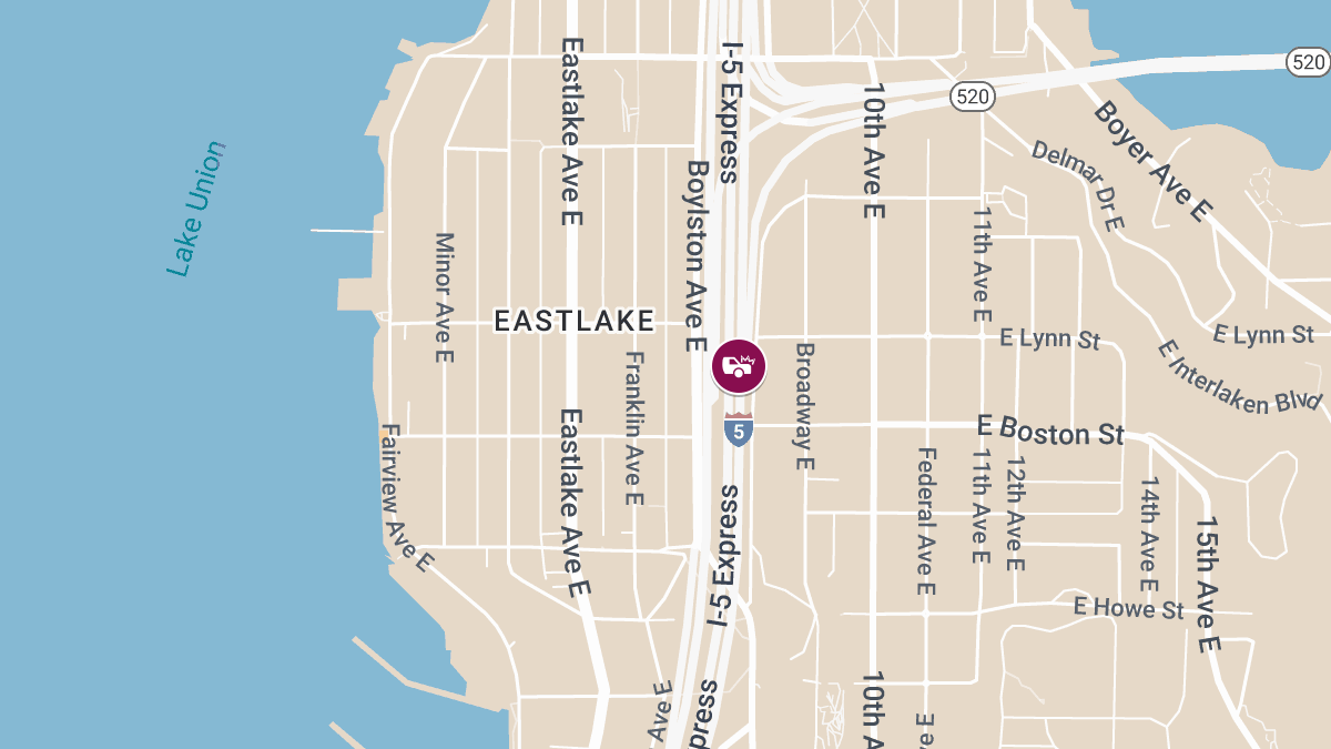 Seattle, WA – Semi and Sedan Collide on I-5 NB Near SR-520, Injuries ...