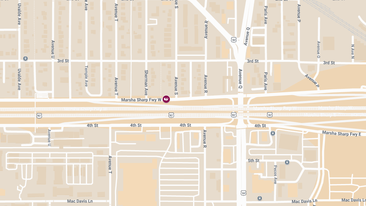 Lubbock, TX – Traffic Collision With Injuries on Marsha Sharp Fwy Near ...