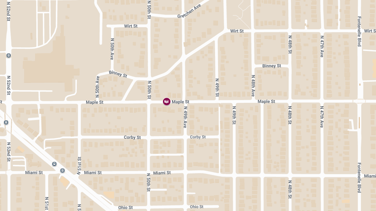 Omaha, NE – Two-Vehicle Crash on Maple St Results in Injuries