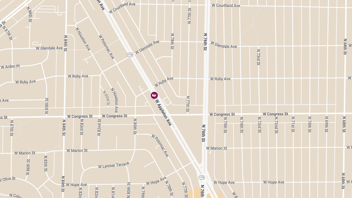 Milwaukee, WI – Two-Vehicle Crash on W Appleton Ave Leaves One Unconscious