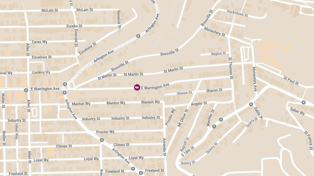 Pittsburgh, PA – Two-Vehicle Crash with Injuries on East Warrington Avenue