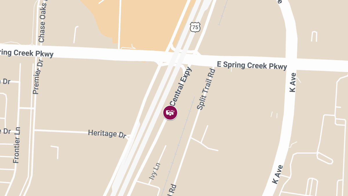 Dallas, TX – Vehicle Accident With Injuries Reported at 4000 N Central Expy