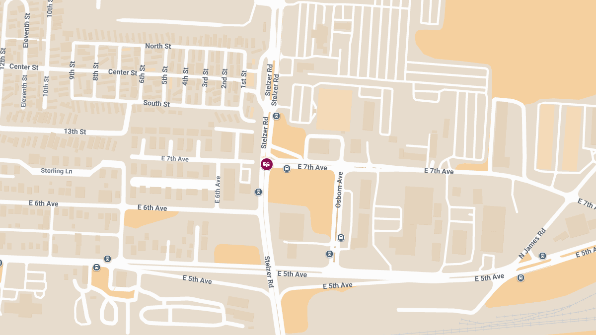 Columbus, OH – Crash With Injuries at Stelzer Rd & E 7th Ave