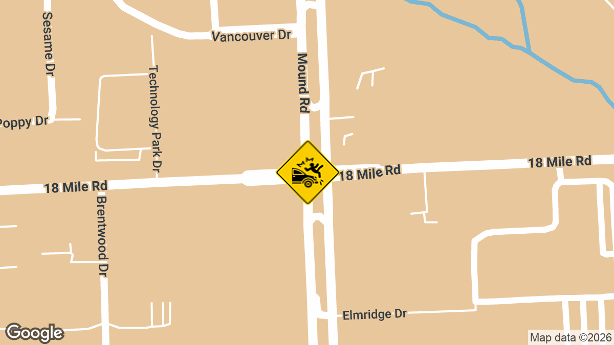 29-Year-Old Killed in Red-Light Crash on 18 Mile in Sterling Hts, MI ...
