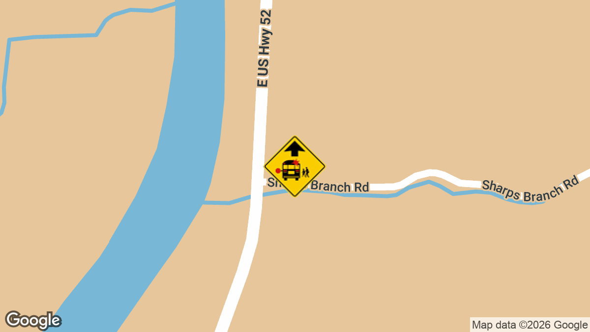 School Bus Carrying Seven Students Crashes on Sharps Branch Rd in ...