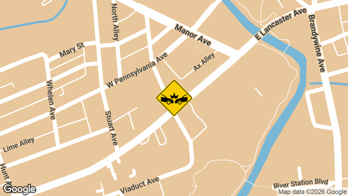 Crash Involving Two Vehicles on W Lancaster Ave in Downingtown, PA ...