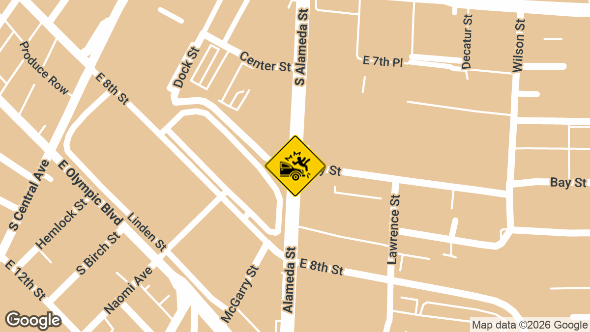 One Killed in Crash on Alameda St in Los Angeles, CA | Local Accident ...