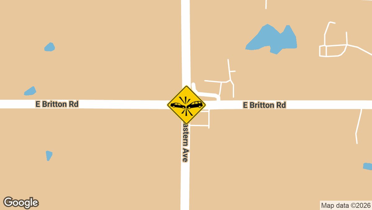 Injury Crash Reported at Britton Rd and Eastern Ave in Oklahoma City ...