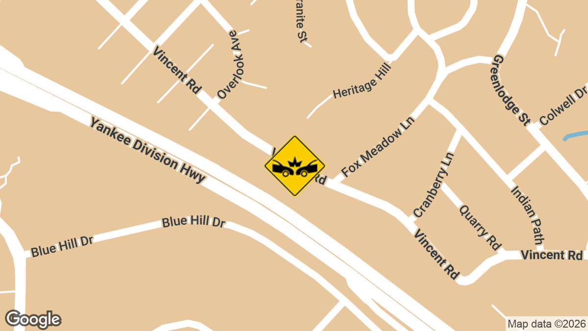 Three Injured, Including Infant, in a Collision on Vincent Rd, MA ...